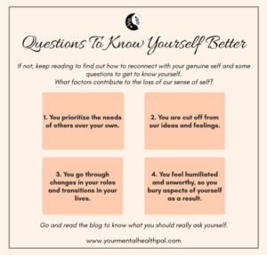 36 Questions To Get To Know Yourself - Your Mental Health Pal