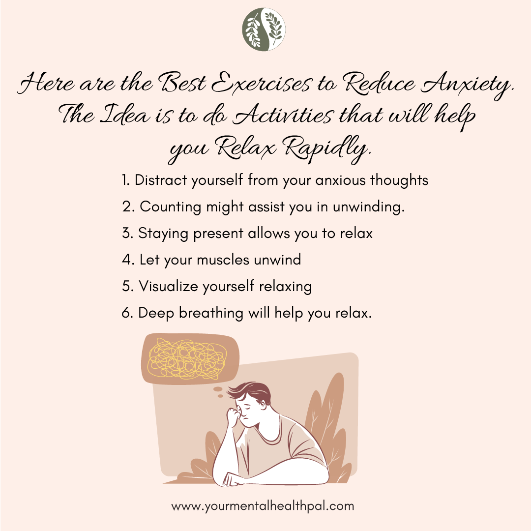 Anxiety Reducing Exercises: 9 Ways To Calm Yourself Down - Your Mental ...