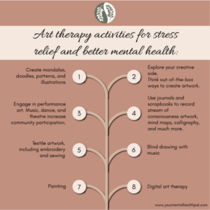 Top Art Therapy Activities For Stress Management - Your Mental Health Pal